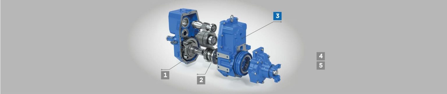 Gearboxes for heavy duty vehicles