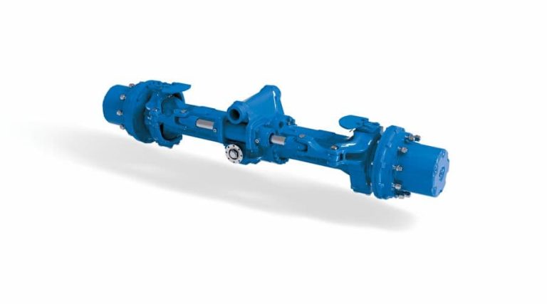 Steering axles for heavy duty vehicles