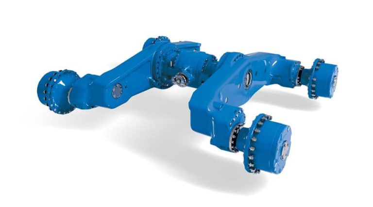 Bogie axles for heavy duty vehicles